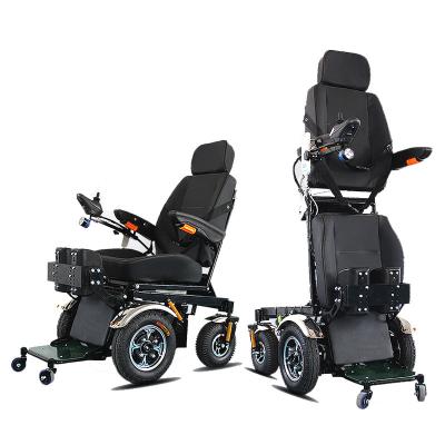 Cina Sedia a rotelle leggera elettrica pieghevole 101kg della sedia a rotelle medica regolabile di trasporto in vendita