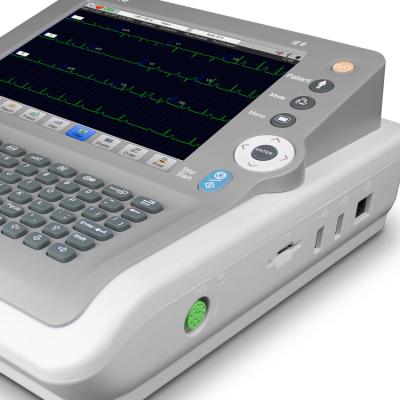 China Portable Six Channel Ecg Machine Class III 12 Lead Ekg Machine for sale