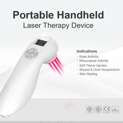 Cina dispositivo freddo tenuto in mano di terapia laser di sanità di 808nm 650nm di sollievo dal dolore medico dell'attrezzatura in vendita