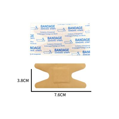 China Sterile 76*38mm Adhesive Fabric Bandage Comfortable Flexible Band Aid for Protection for sale