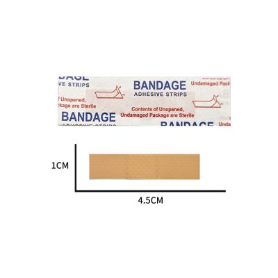 China 10*40mm Breathable PE Skincare Color Bandage Band Aids Product Type for sale