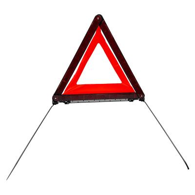 China Reflective Car Emergency Tripod with Printed Logo Car Supplies Triangular Warning Triangle Type Emergency Tool Kit for sale