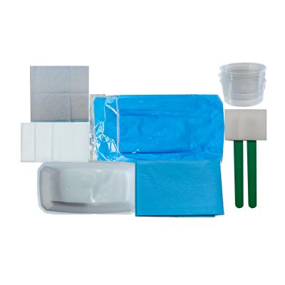 China Disposable Medical Surgical Sterile Basic Dressing Set Wound Dressing Set Kit Dressing Pack Made In China for sale