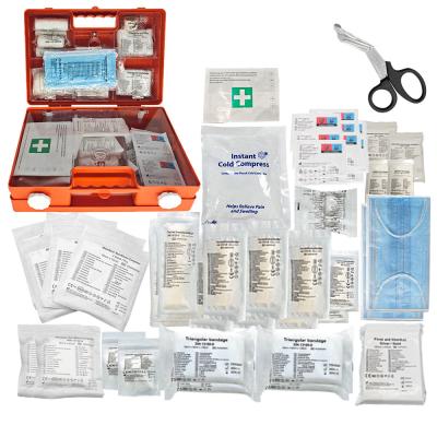 China ABS Wall Mounted Plastic Box First Aid Box for DIN13169 First Aid Kit Small First Aid Kit Box for work place for sale