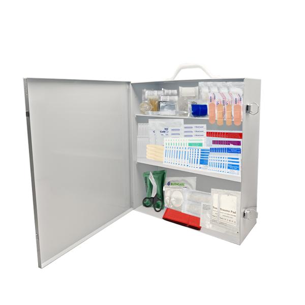 Quality Customized First Aid Cabinets Black Restaurant School Medicine Cabinet for sale