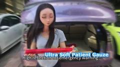 DIN13164:2022 Car First Aid Kit | With Warning Triangle & High‑Vis Vest