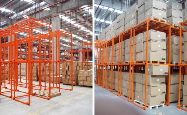 Nesting Stacking Rack