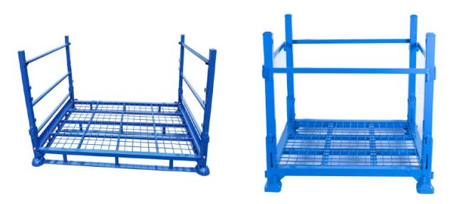 Folding Pallet Stacking Rack