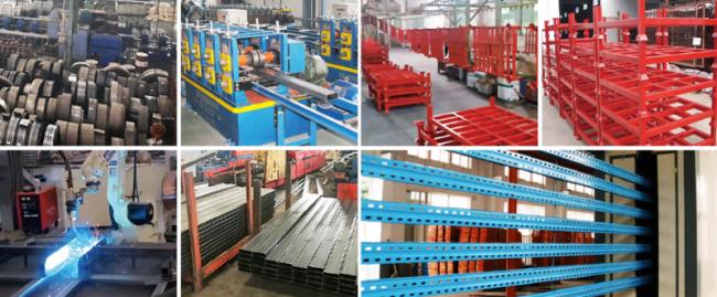 Folding Pallet Stacking Rack