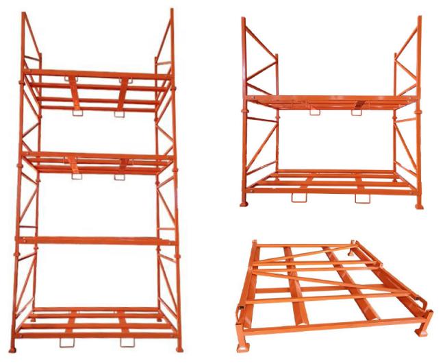 Pallet Stacking Rack For Tire Warehouse Storage Tire Rack