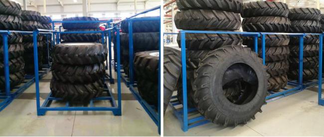 Pallet Stacking Rack For Tire Warehouse Storage Tire Rack