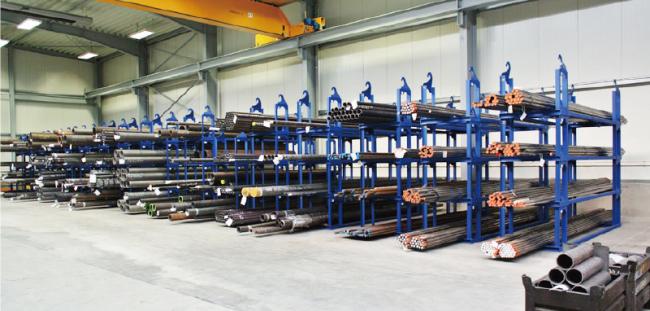 Long Products Pallet Stacking Rack