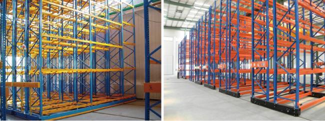 Electric mobile racking system