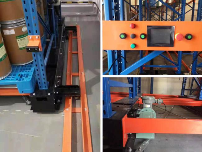 Electric mobile racking system