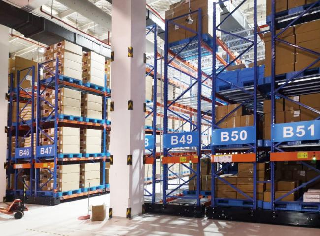 Electric Mobile Racking System