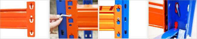 Single Deep Heavy Duty Pallet Rack