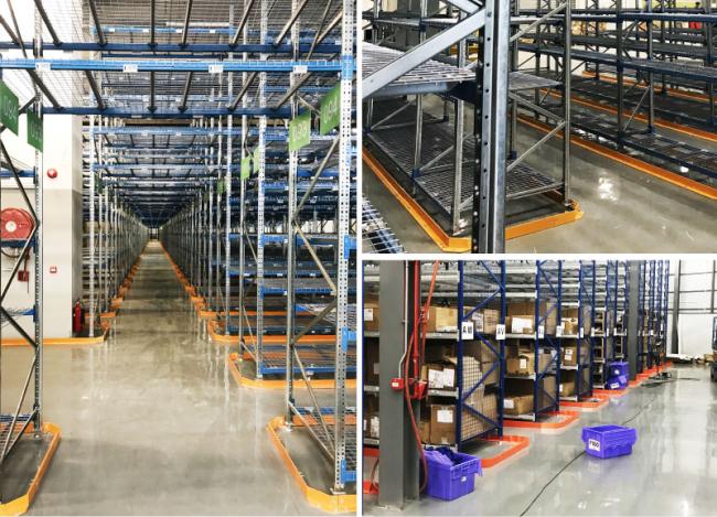 VNA Rack Or Very Narrow Aisle Rack High Density Warehouse Storage Racking
