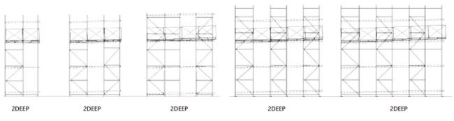 Push Back Pallet Rack High Density Warehouse Storag Rack