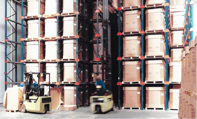 Drive in rack Drive Through Racking