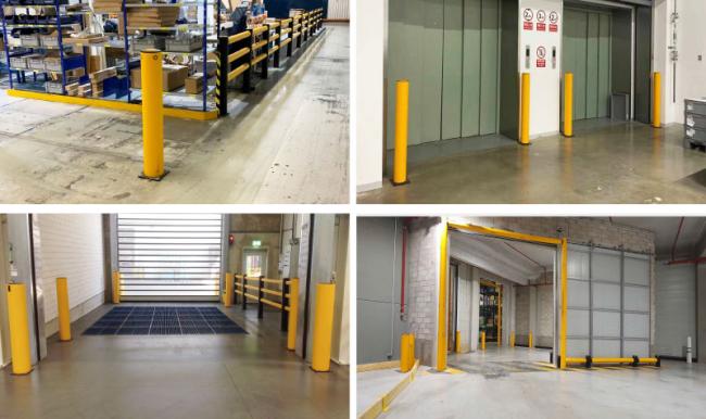 Safety Bollard Anti-collision Post Bollard Traffic Guardrails