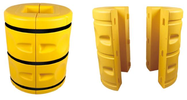 Building column Guard Anti-Collision Guardrails Warehouse Safety Barrier 