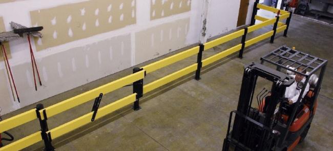 Tough Soft Curtain Safety Barrier Warehouse Gate Anti-Collision Guard