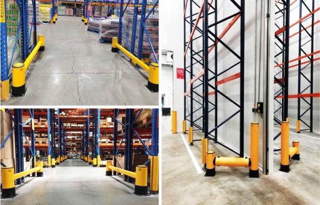 Racking Upright Protectors  Rack End  Protector Guard  Warehouse Safety Bollard