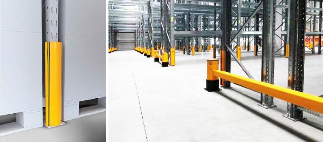 Racking Upright Protectors  Rack End  Protector Guard  Warehouse Safety Bollard