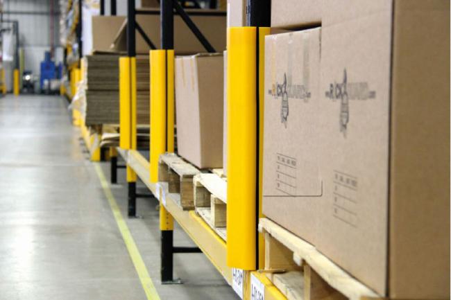 Racking Upright Protectors  Rack End  Protector Guard  Warehouse Safety Bollard