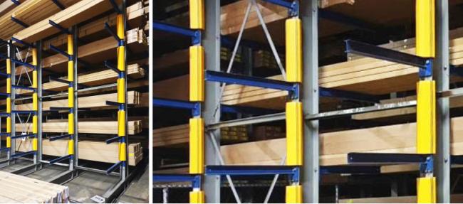Racking Upright Protectors  Rack End  Protector Guard  Warehouse Safety Bollard
