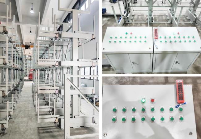 Cantilever Racking Roll Out Cassette Rack For Long Products