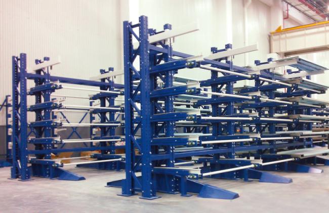 Manual Telescopic Cantilever Rack