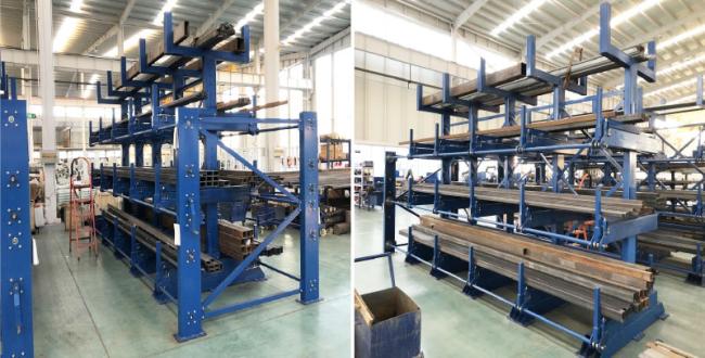 Manual Telescopic Cantilever Rack
