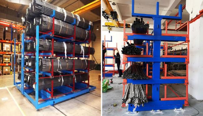 Manual Telescopic Cantilever Rack