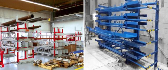 Manual Telescopic Cantilever Rack