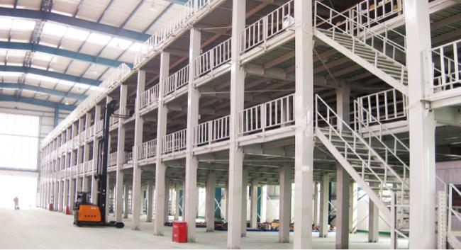 Steel Structure Garret Mezzanine Floor Platform
