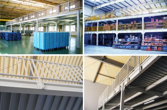 Steel Structure Garret Mezzanine Floor Platform