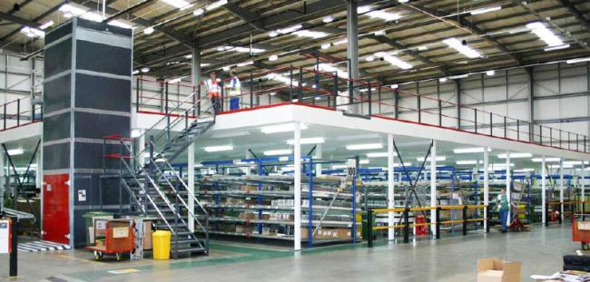 Steel Structure Garret Mezzanine Building 