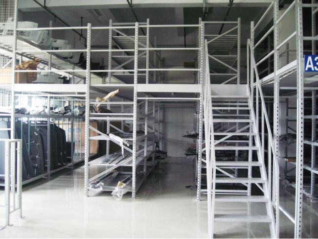 Mezzanine Rack for automobile 4s stores Warehouse Storage Rack