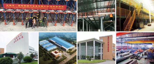 Steel Structure Garret Mezzanine Floor Platform Heavy Duty Rack