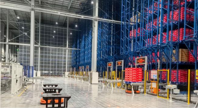 Double Deep Pallet Stacker ASRS