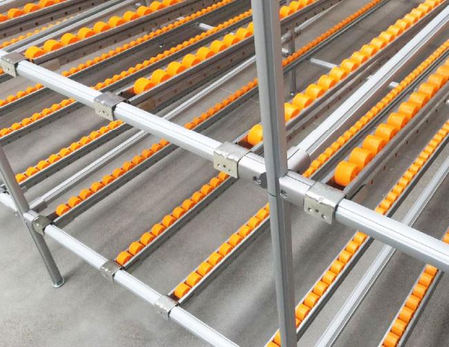 The Third Generation Lean Pipe Aluminium Alloy Tube For Pipe Rack System Automation Equipment