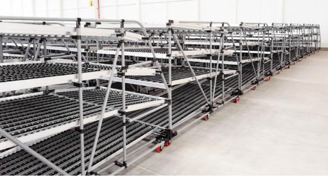 The Third Generation Lean Pipe Aluminium Alloy Tube For Pipe Rack System Automation Equipment