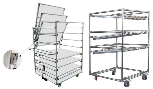The Third Generation Lean Pipe Aluminium Alloy Tube For Trolley Cart