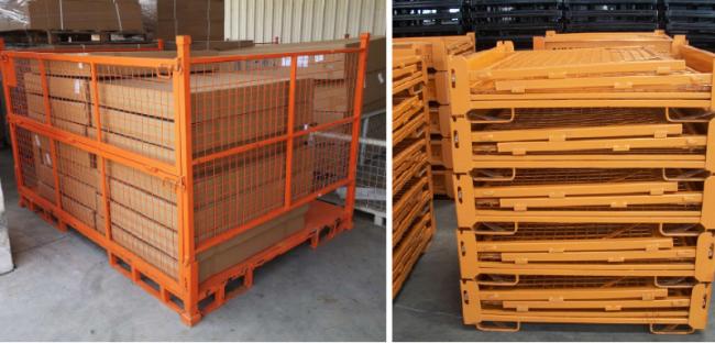 Steel Wire Mesh Pallet Cage