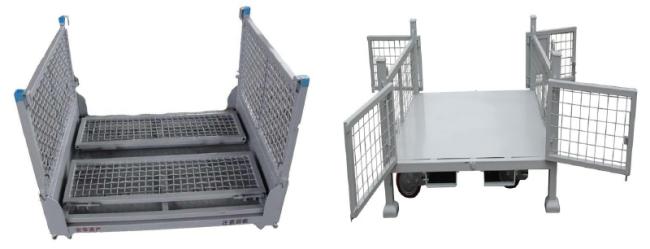Steel Wire Mesh Pallet Cage