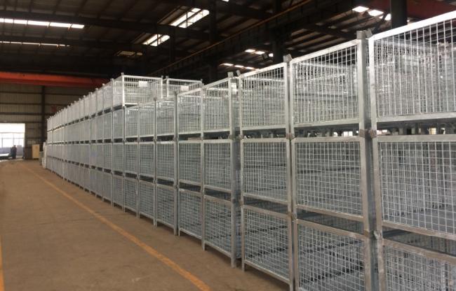 Steel Wire Mesh Pallet Cage