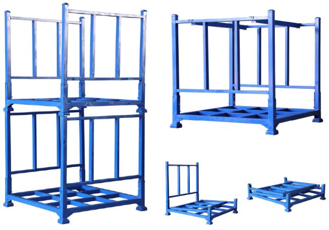 Pallet Stacking Rack For fabric roll storage