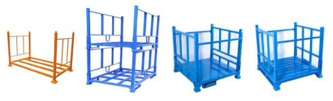 Pallet Stacking Rack For fabric roll storage