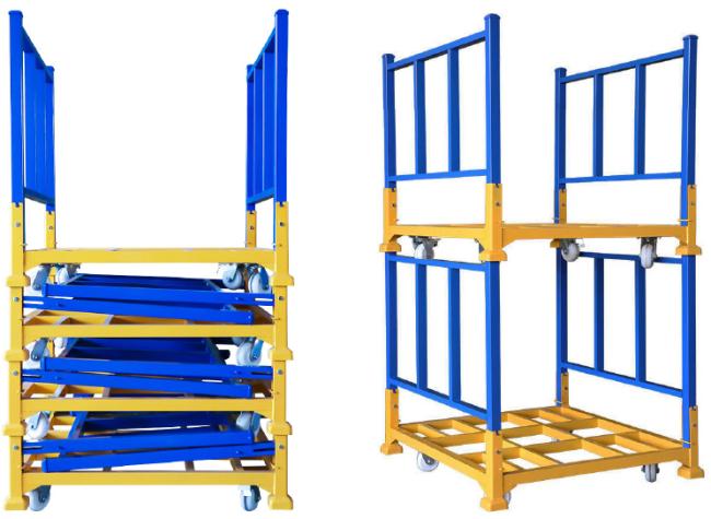 Folding Pallet Stacking Rack